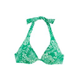 Venice Beach Bikinitop Damen Gr&ouml;&szlig;e 80 mint / wei&szlig;
