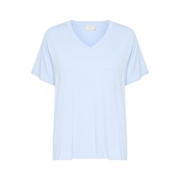Kaffe T-Shirt Damen Gr&ouml;&szlig;e XS himmelblau