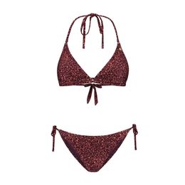 Shiwi Bikini 'Liz' Damen Gr&ouml;&szlig;e L braun / hellorange