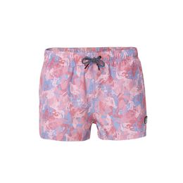 Koroshi Badeshorts Herren Gr&ouml;&szlig;e XXL royalblau / pfirsich / lachs / ros&eacute;
