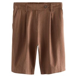 next Shorts Damen Gr&ouml;&szlig;e 48 braun / orange