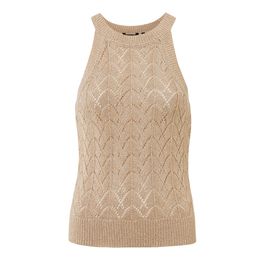 Mexx Stricktop Damen Gr&ouml;&szlig;e XXL sand