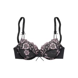Lascana Bra female size 75 Lilac / Black