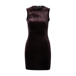Nasty Gal Kleid Damen Gr&ouml;&szlig;e 42 dunkelbraun Winterkleid