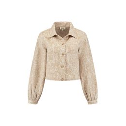 Shiwi Blazer 'Dinthe' Damen Gr&ouml;&szlig;e 36 dunkelbeige / naturwei&szlig;