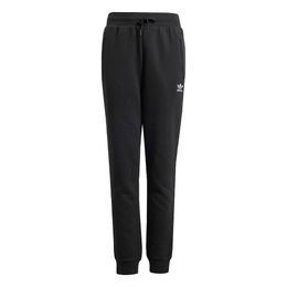 adidas originals Hose 'Trefoil Essentials' Jungen Gr&ouml;&szlig;e 164 schwarz / wei&szlig;