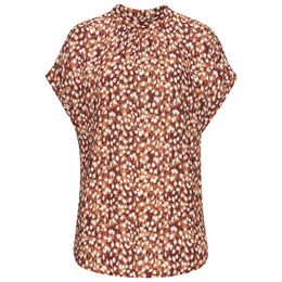 Vivance Bluse Damen Gr&ouml;&szlig;e XXXL beige / creme / schoko / cognac