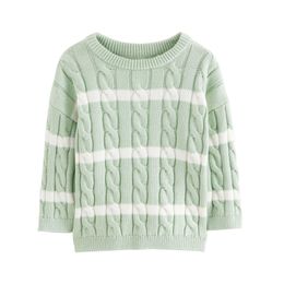 next Pullover Jungen Gr&ouml;&szlig;e 86 mint / wei&szlig;