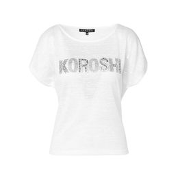 Koroshi T-Shirt Damen Gr&ouml;&szlig;e S schwarz / wei&szlig;