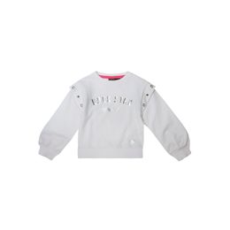 Koroshi Sweatshirt M&auml;dchen Gr&ouml;&szlig;e 140 silber / wei&szlig;