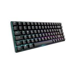Sharkoon SKILLER SGK50 S3, Gaming-Tastatur schwarz, DE-Layout, Gateron Yellow