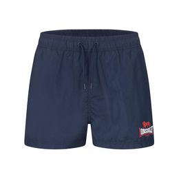Lonsdale Badeshorts 'Kilstay' Herren Gr&ouml;&szlig;e L navy / rot / wei&szlig;
