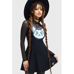 THE VAMPURR by KILLSTAR Feeling Fangtastic Skater Dress Kurzes Kleid schwarz in 3XL KSRA012820