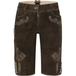 Luis Steindl Trachten-Lederhose Braun/Antik (Gr&ouml;&szlig;e: 34)