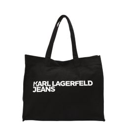 KARL LAGERFELD JEANS Shopper Damen Gr&ouml;&szlig;e One Size schwarz / wei&szlig;