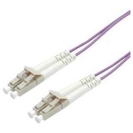ROLINE LWL-Kabel 50/125&micro;m OM4, LC/LC, violett, 3 m