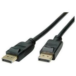 ROLINE DisplayPort Kabel, v1.4, DP ST - ST, schwarz, 1 m