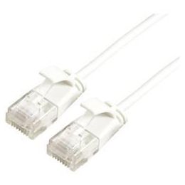 ROLINE UTP DataCenter Patchkabel Cat.6A (Class EA), LSOH, slim, wei&szlig;, 2 m
