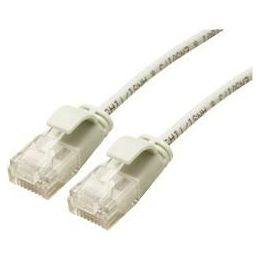 ROLINE UTP DataCenter Patchkabel Cat.6A (Class EA), LSOH, slim, grau, 5 m