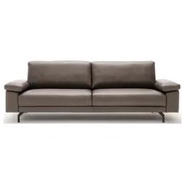 2,5-Sitzer "CR.450 elegantes Designsofa mit hohem Sitzkomfort", grau (graubraun), B:200cm H:85cm T:95cm, CREATION BY ROLF BENZ, Sofas