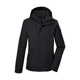 G.I.G.A. by Killtec Funktionsjacke "GS 59 MN JCKT", Herren, Gr. L, schwarz, Oberstoff: 100% Polyester, Futter: 100% Polyester (recycelt), G.I.G.A. DX BY KILLTEC, Sportlich, Jacken, Herrenjacke im urbanen Look, wasser- und winddicht, atmungsaktiv