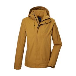 G.I.G.A. by Killtec Funktionsjacke "GS 59 MN JCKT", Herren, Gr. 4XL, gelb (curry), Obermaterial: 100% Polyester.Futter: 100% Polyester, G.I.G.A. DX BY KILLTEC, Jacken Funktionsjacke, Herrenjacke im urbanen Look, wasser- und winddicht, atmungsaktiv