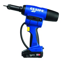 Gesipa Akku-Blindnietmuttern-Setzger&auml;t FireBird Pro mit 2 Li-Ion Akkus 18V - 2,0 Ah / Ladeger&auml;t in L-Boxx (1679671)