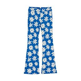 WE Fashion Hose M&auml;dchen Gr&ouml;&szlig;e 128 blau / wei&szlig;