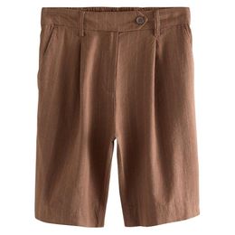 next Shorts Damen Gr&ouml;&szlig;e 48 braun / orange