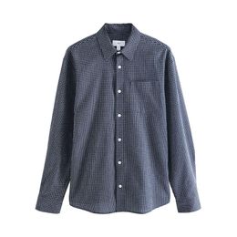 next Button Up Shirt male Blue size XS