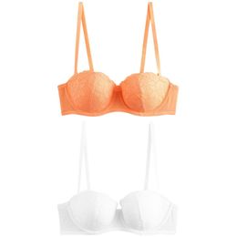 next Bra female Orange, White size 65