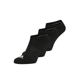 adidas Performance Sportsocken 'Thin and Light Sportswear Low-Cut 3 Pairs' Herren Gr&ouml;&szlig;e 43/45 schwarz / wei&szlig;