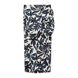 Mango Rock 'MERCI' Damen Größe 38 ecru / royalblau / braun / schwarz
