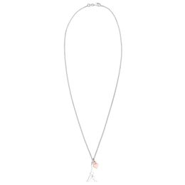 Elli Kette Damen Größe 45 rosegold / silber