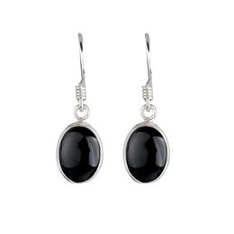 Elli Ohrringe Damen Größe One Size schwarz / silber