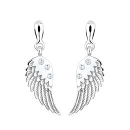 Elli Earrings 'Engel Flügel' female White size One Size