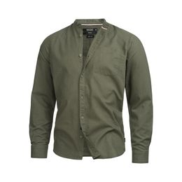 INDICODE Jeans Button Up Shirt 'Raffi' male Green size XXXL