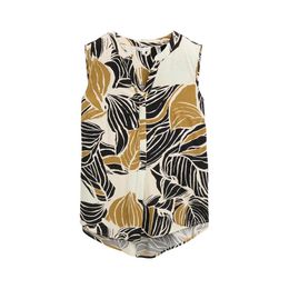 Tom Tailor Blusentop Damen Größe XL nude / honig / oliv / schwarz