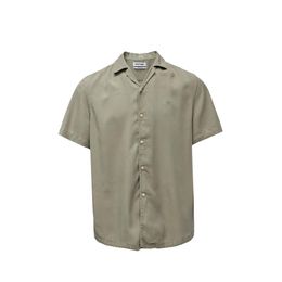 Salsa Jeans Hemd Herren Größe S khaki