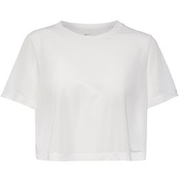 Nike One Classic Funktionsshirt Damen - weiß - Gr. L - Polyester/Elastan