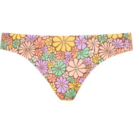 Roxy All About Sol Bikini Hose - bunt - Gr. L - Polyamid/Elastan