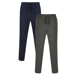 Threadbare. Threadbare Pyjamahose 'Rene' Herren Gr&ouml;&szlig;e XXL navy / graumeliert