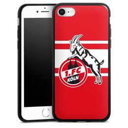 DeinDesign iPhone SE (2022) Handy Slim Case extra d&uuml;nn Silikon Handyh&uuml;lle schwarz H&uuml;lle Official Licensed Product 1. Fc K&ouml;ln Coat Of Arms Silikon Slim Case