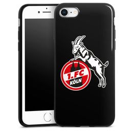 DeinDesign iPhone SE (2022) Handy Slim Case extra d&uuml;nn Silikon Handyh&uuml;lle schwarz H&uuml;lle Transparent 1. Fc K&ouml;ln Logo Silikon Slim Case