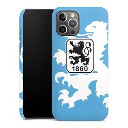 DeinDesign iPhone 12 Pro Max Handy Premium Case Smartphone Handyh&uuml;lle Schutzh&uuml;lle matt Tsv 1860 M&uuml;nchen Official Licensed Product Coat Of Arms Premium Case