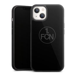 DeinDesign iPhone 13 Handy Gallery Case Handyh&uuml;lle 9H Geh&auml;rtetes Glas R&uuml;ckseite H&uuml;lle 1. Fcn 1. Fc N&uuml;rnberg Logo Gallery Case