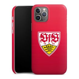 DeinDesign iPhone 12 Pro Handy Premium Case Smartphone Handyh&uuml;lle Schutzh&uuml;lle matt Vfb Stuttgart Official Licensed Product Logo Premium Case