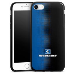 DeinDesign iPhone SE (2022) Handy Slim Case extra d&uuml;nn Silikon Handyh&uuml;lle schwarz H&uuml;lle Logo Official Licensed Product Hsv Silikon Slim Case