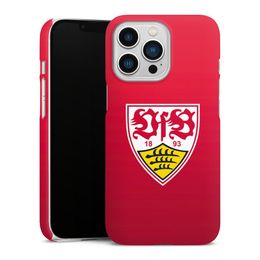 DeinDesign iPhone 13 Pro Handy Premium Case Smartphone Handyh&uuml;lle Schutzh&uuml;lle matt Logo Official Licensed Product Vfb Stuttgart Premium Case