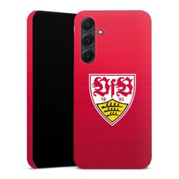 DeinDesign Galaxy A55 5G Handy Premium Case Smartphone Handyh&uuml;lle Schutzh&uuml;lle matt Logo Official Licensed Product Vfb Stuttgart Premium Case